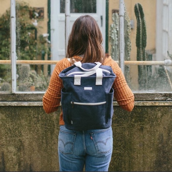 Birdling | Bags | Birdling Indigo Blue Durable Canvas Adjustable ...